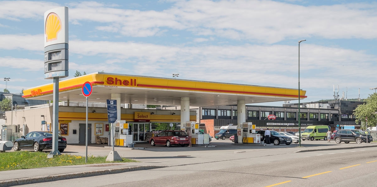 Shell bensinstasjon Nordens vei Skjetten Skedsmo - Akershusbasen ...