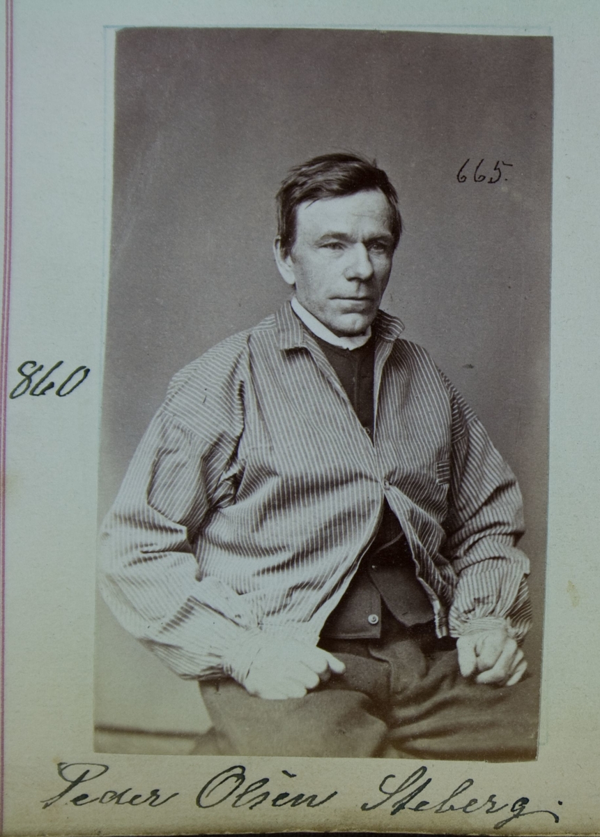 Peder Olsen Steberg - Justismuseet / DigitaltMuseum