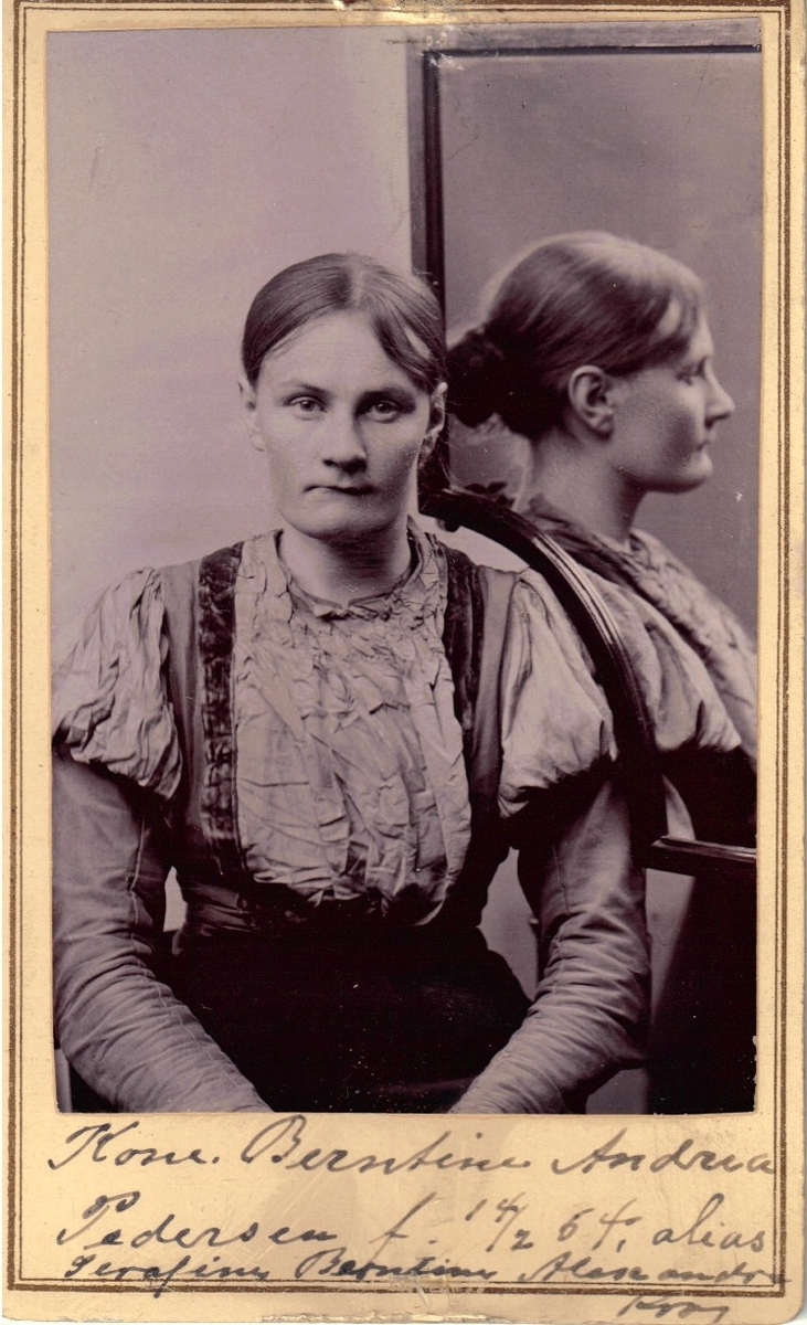 Bertine Andrea Pedersen - Justismuseet / DigitaltMuseum