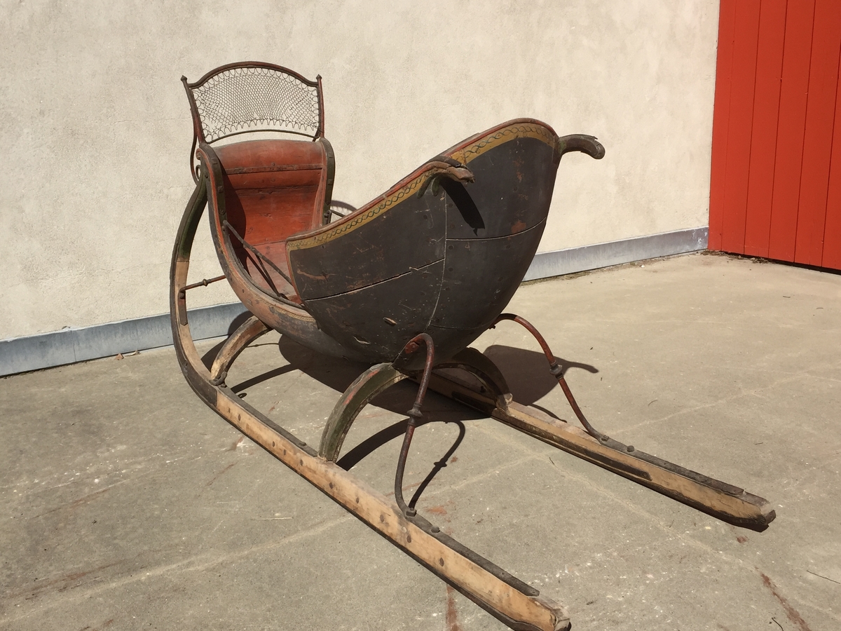 Slede - Folkenborg Museum / DigitaltMuseum