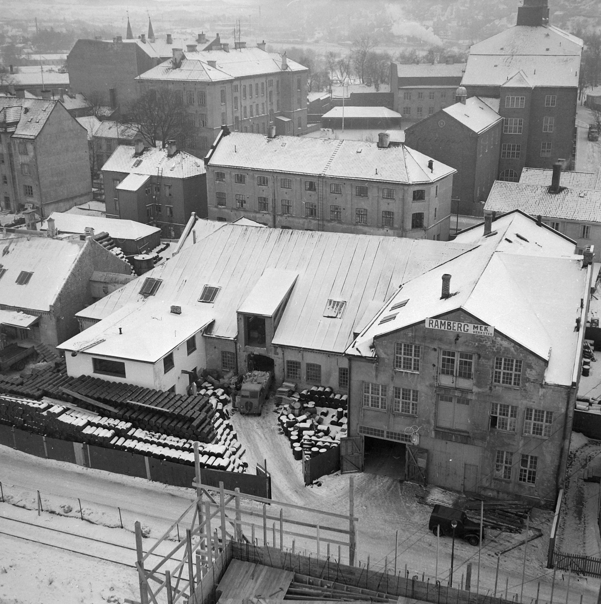 Fritz Rambech, fabrikk i Ila - Sverresborg Trøndelag Folkemuseum ...