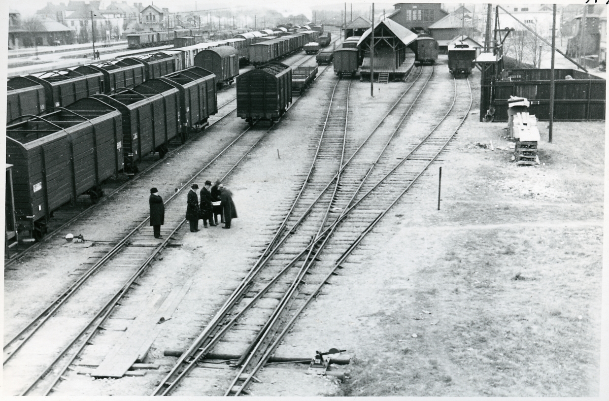 Krylbo station. - Järnvägsmuseet / DigitaltMuseum