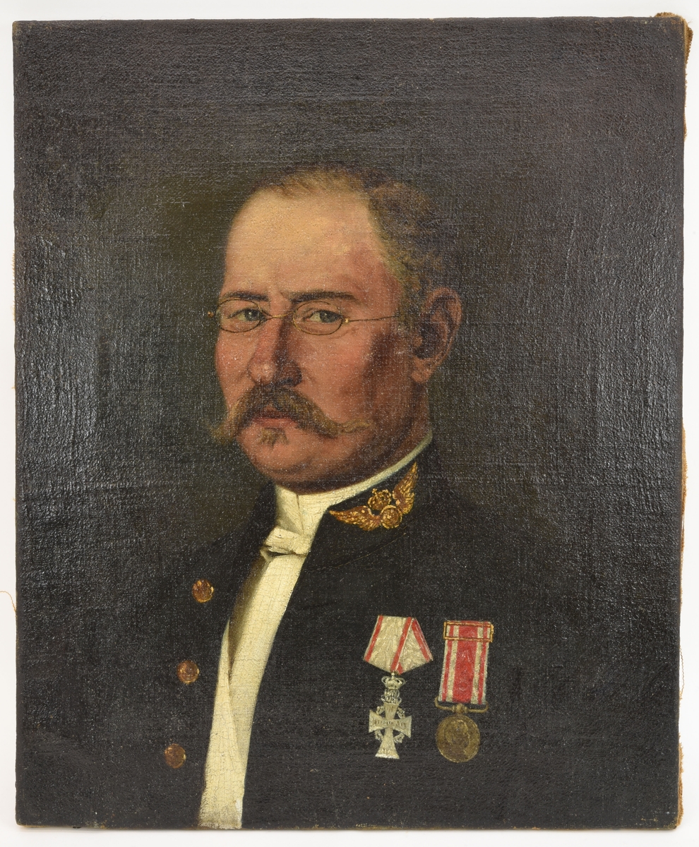 Stins G. R. Wållgren [Oljemålning] - Järnvägsmuseet / DigitaltMuseum