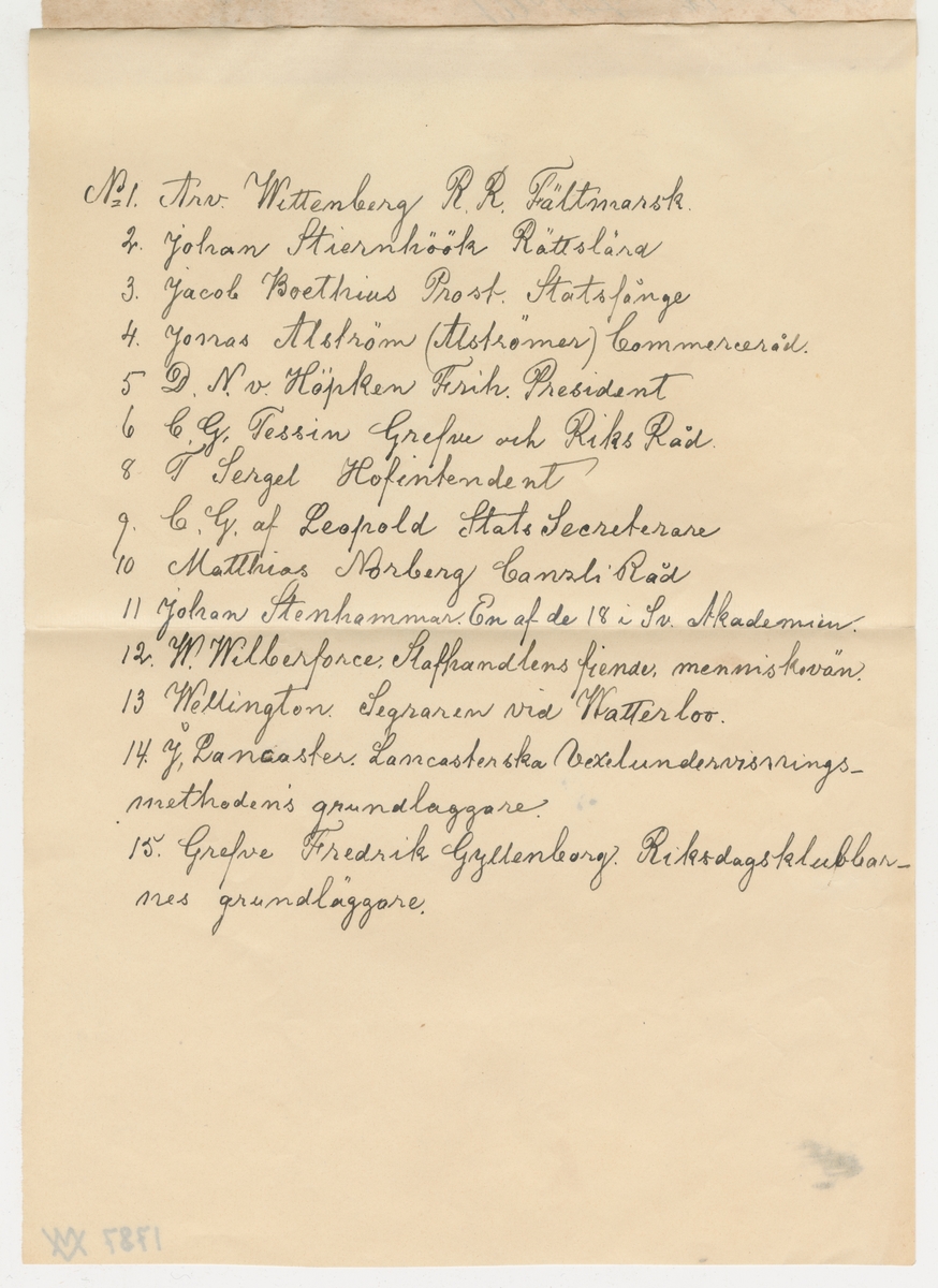 AUTOGRAF - Vänersborgs museum / DigitaltMuseum