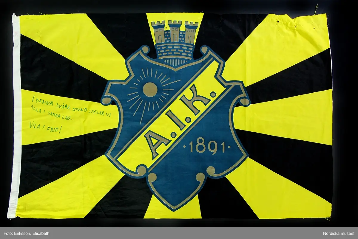 Flagga - Nordiska museet / DigitaltMuseum