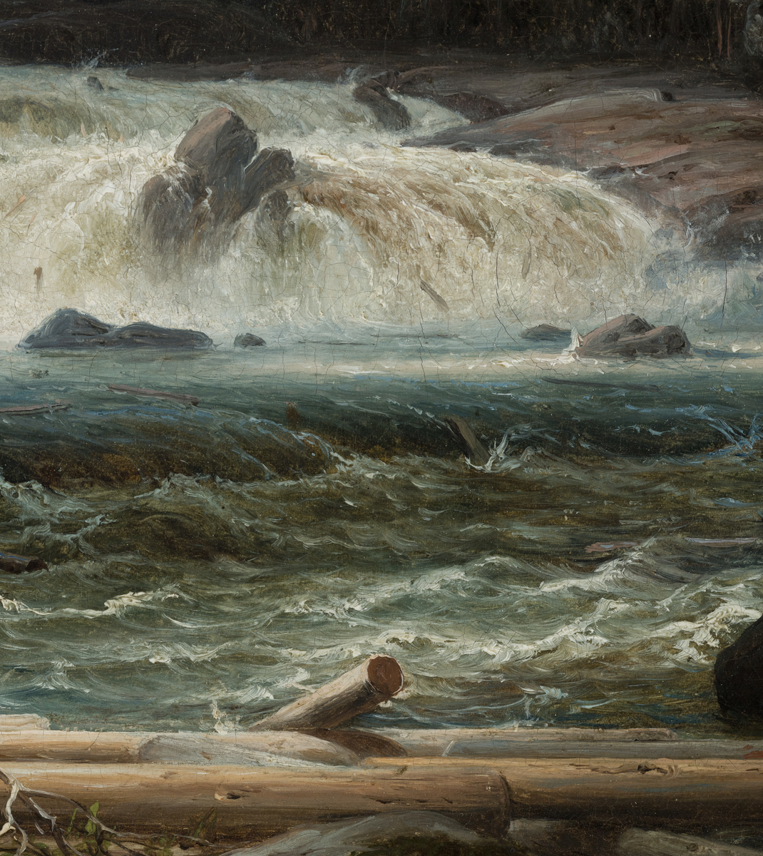 Thomas Fearnley, "Labrofossen",1837