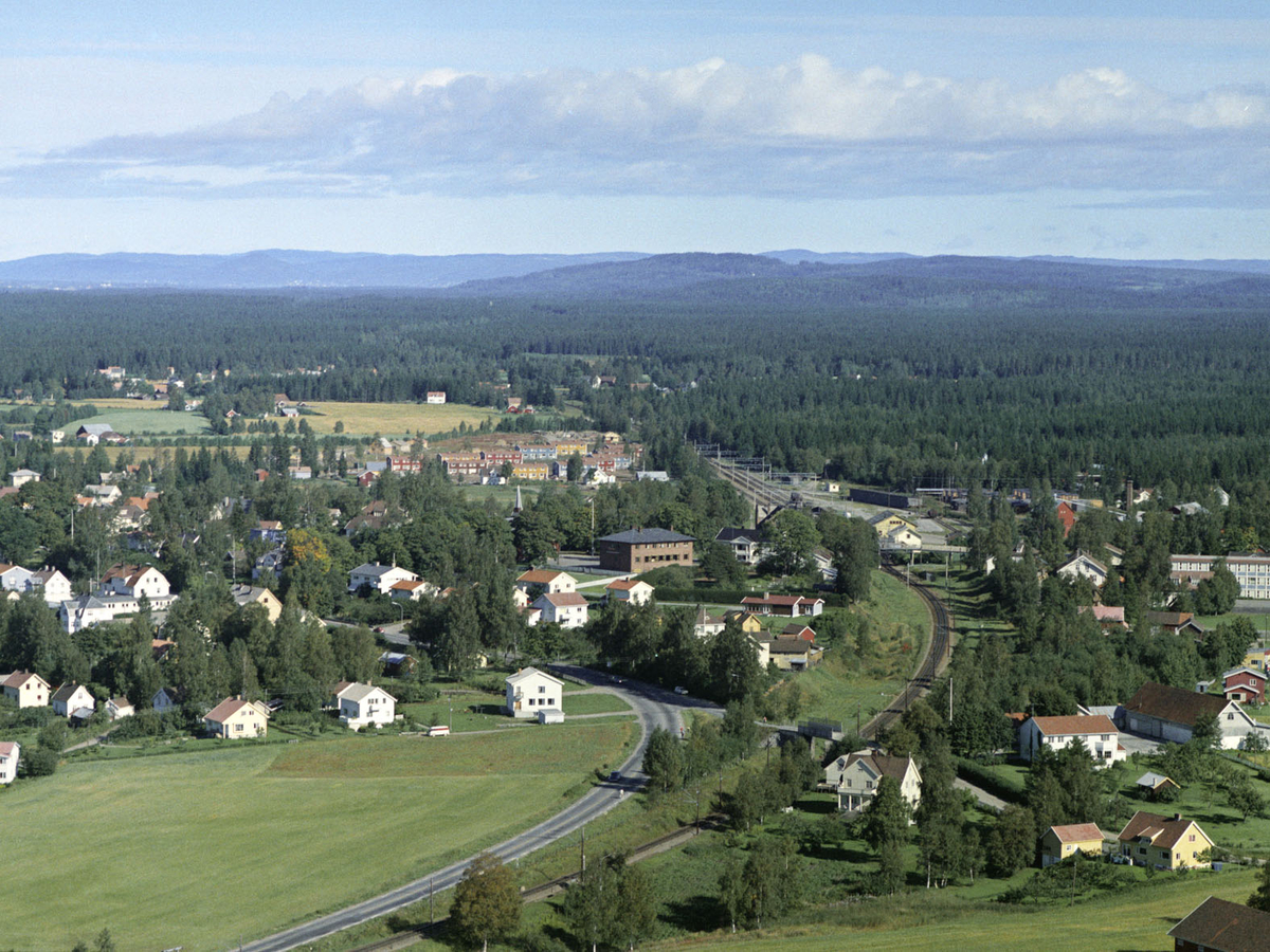 JESSHEIM SYD TETTSTED - Museene i Akershus / DigitaltMuseum
