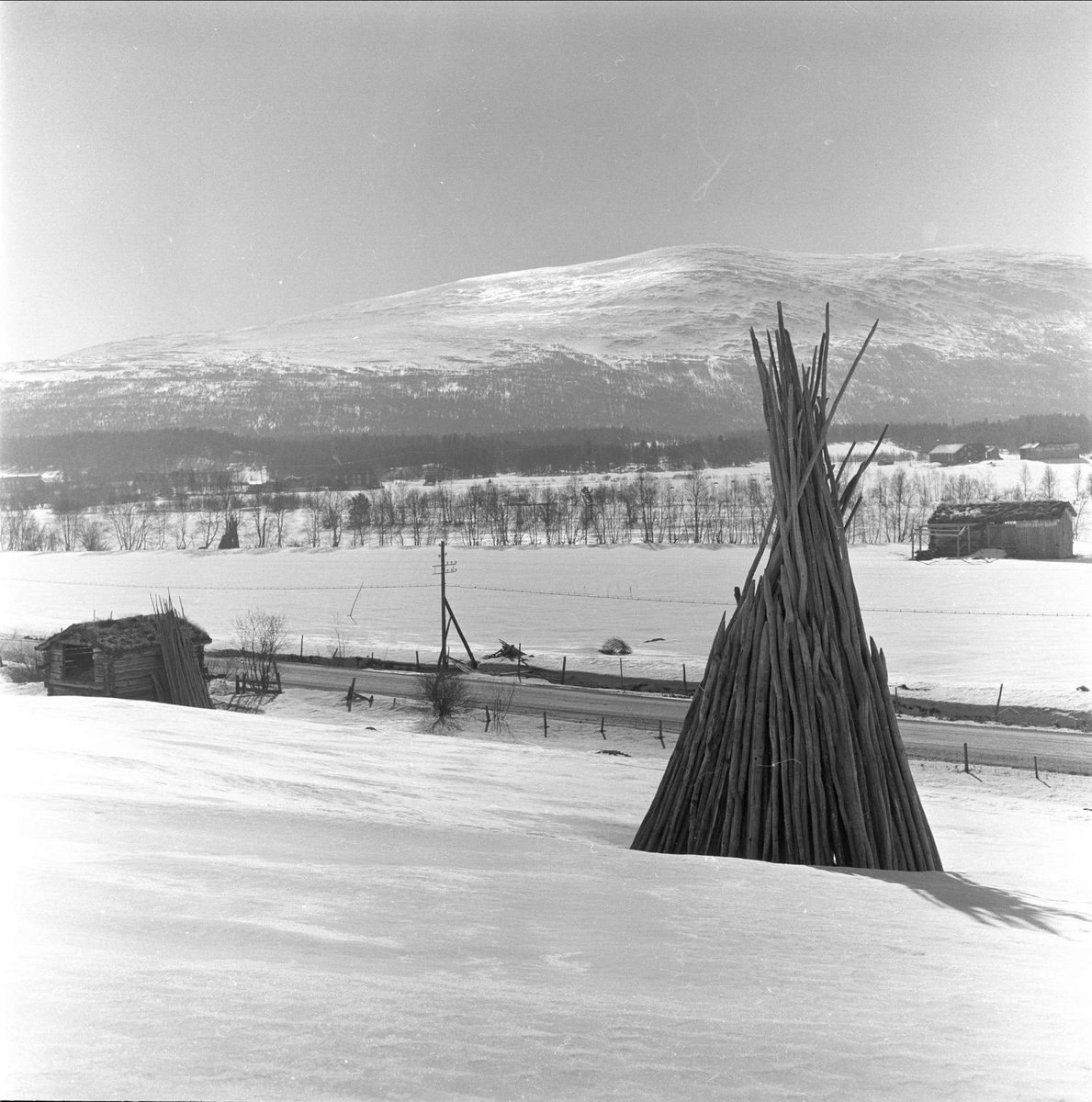 Hummelfjell, Os, Hedmark. Landskap. - Norsk Folkemuseum / DigitaltMuseum