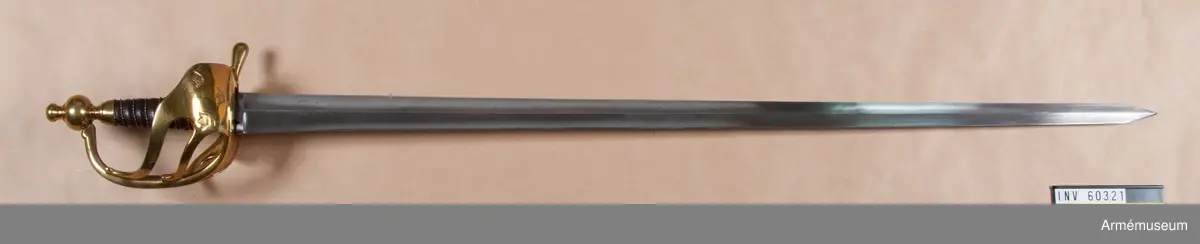 Pallasch m/1773 - Armémuseum / DigitaltMuseum