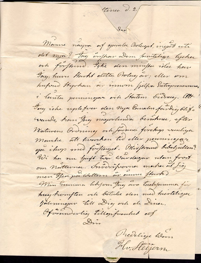 Brev - Postmuseum / DigitaltMuseum