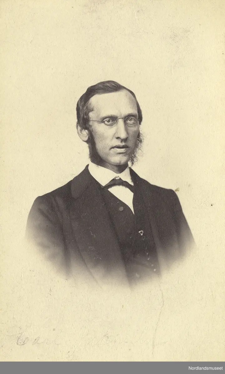 Portrett. Mann i 40-50-åra. Carl Jakhelln. - Nordlandsmuseet ...