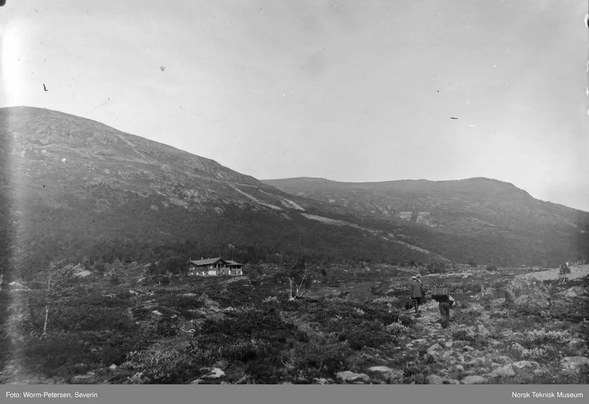 Prinsehytta i Sikkilsdalen - Norsk Teknisk Museum / DigitaltMuseum