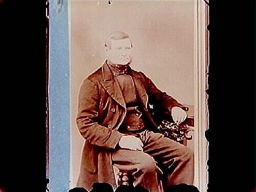 Äldre man. Carl G. Carlsson - Örebro läns museum / DigitaltMuseum