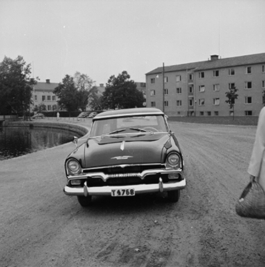 Likbil. Begravningsföreningen. Norra hamnplatsen. Sjuksköterskebostäder ...