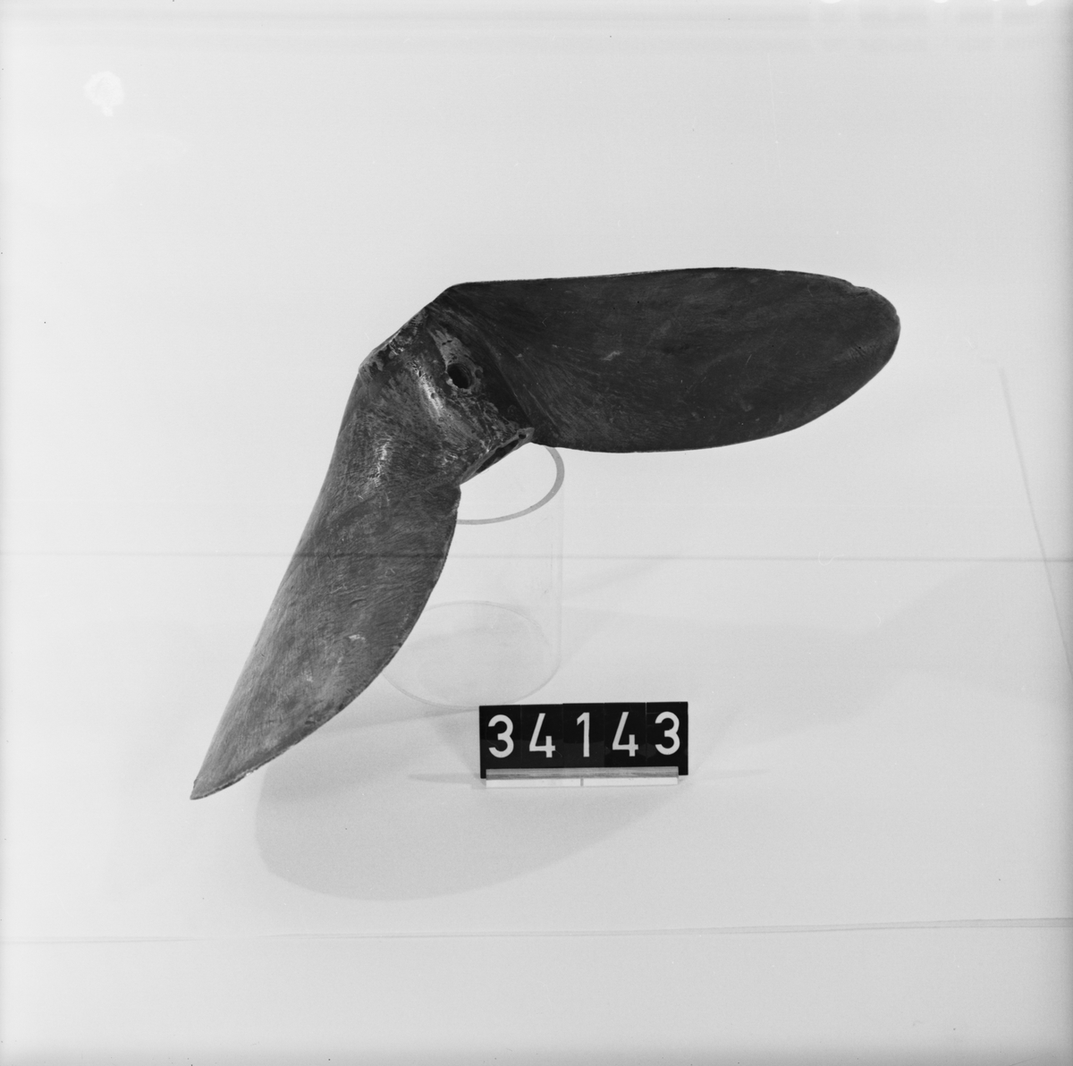 Propeller, till båt - Tekniska museet / DigitaltMuseum