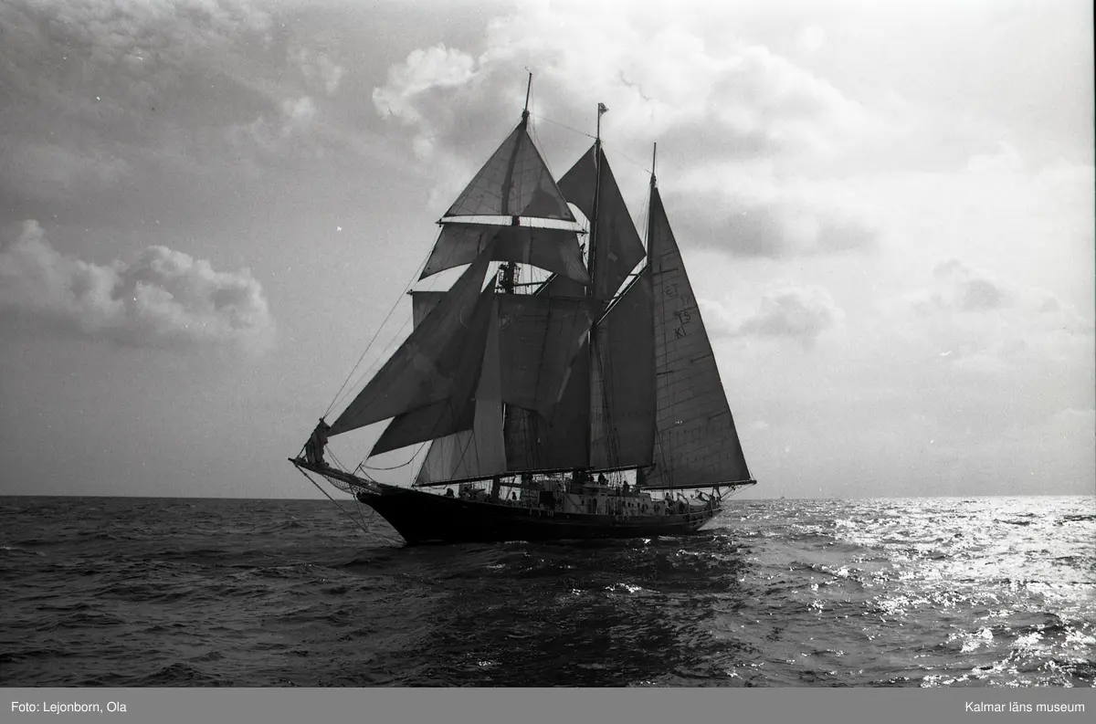 Skonaren Sir Winston Churchill, klass B, England. The Tall Ships' Races ...