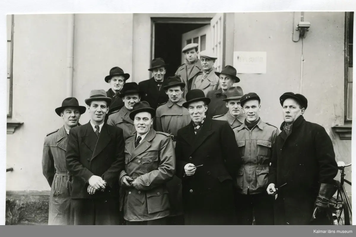 Personal från Kalmar verkstad AB. 1940 talet - Kalmar läns museum ...