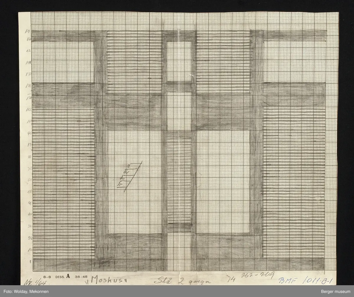 Mønstertegning - Berger museum / DigitaltMuseum