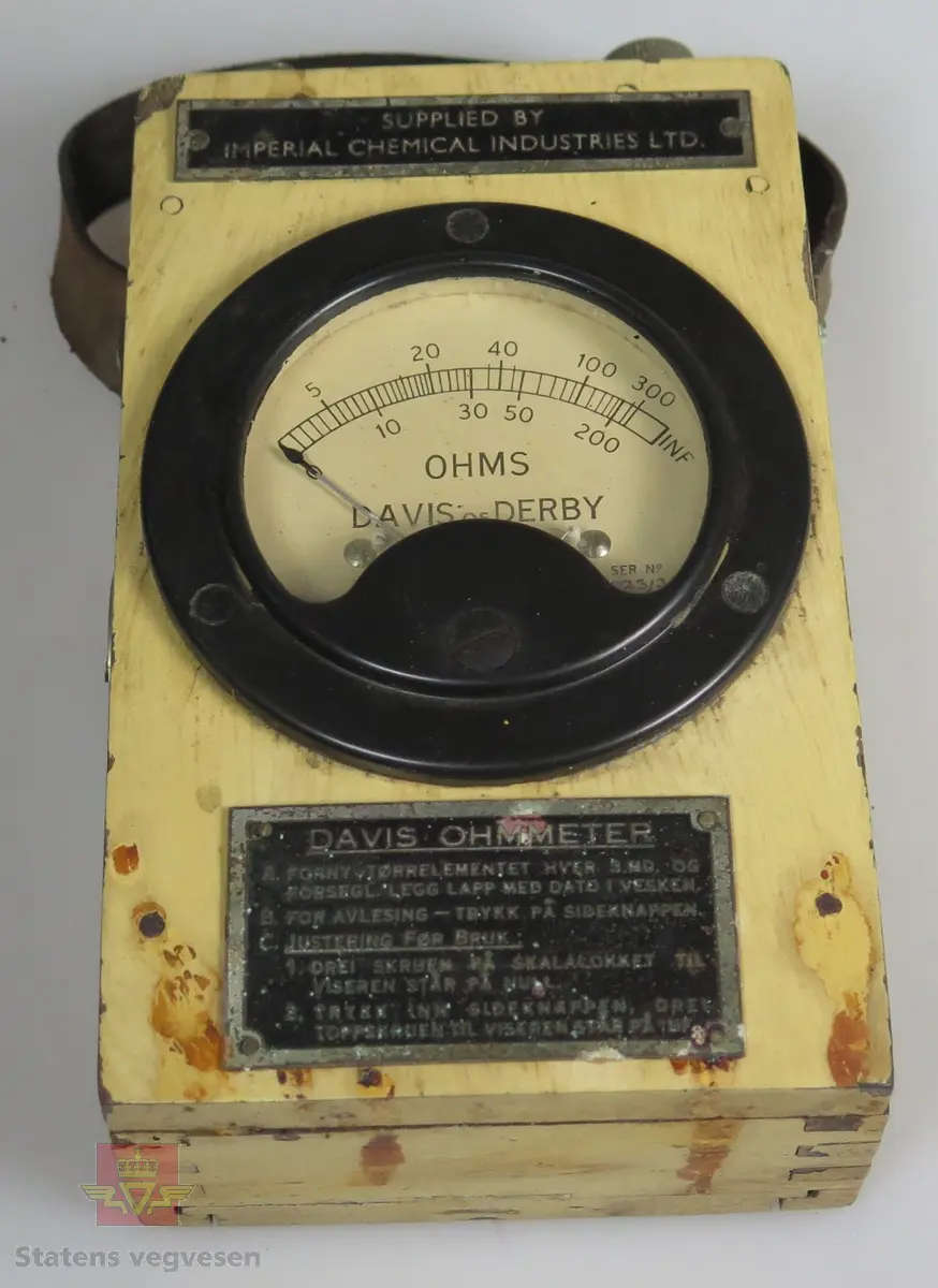 Ohmmeter - Norsk vegmuseum / DigitaltMuseum