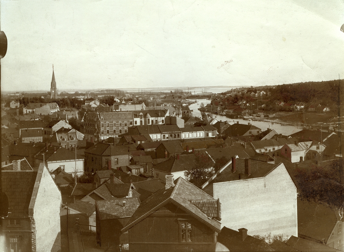 Fredrikstad . vestre bydel Vestsiden Fredrikstad sentrum Glomma ...