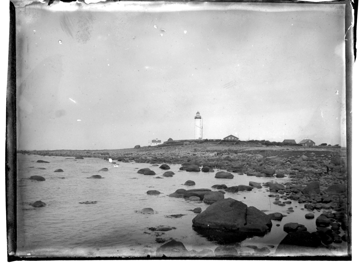 Lista fyr, Farsund. Fotografert 1900. - Norsk Folkemuseum / DigitaltMuseum