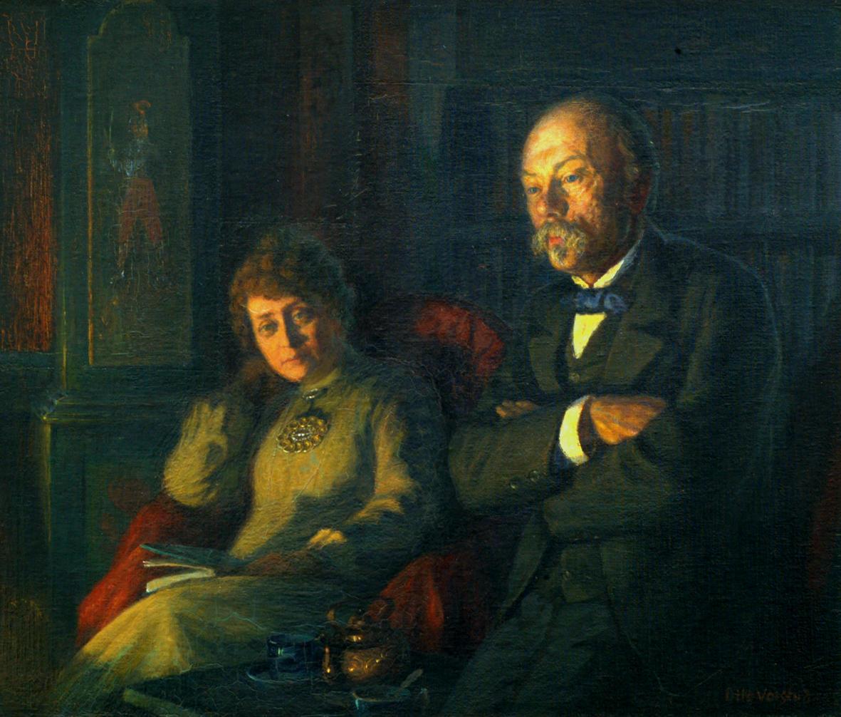 Om Arne og Hulda Garborg - Asker museum