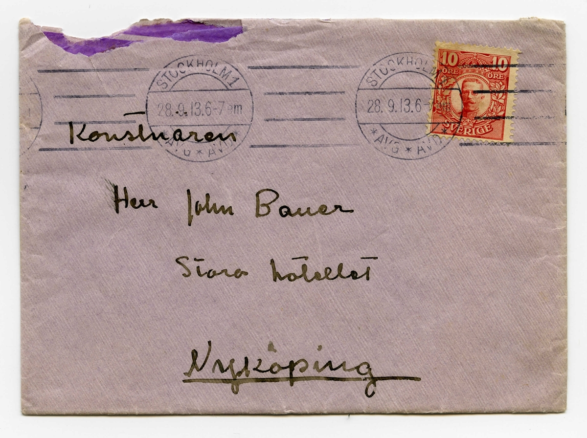 Brev - Jönköpings läns museum / DigitaltMuseum