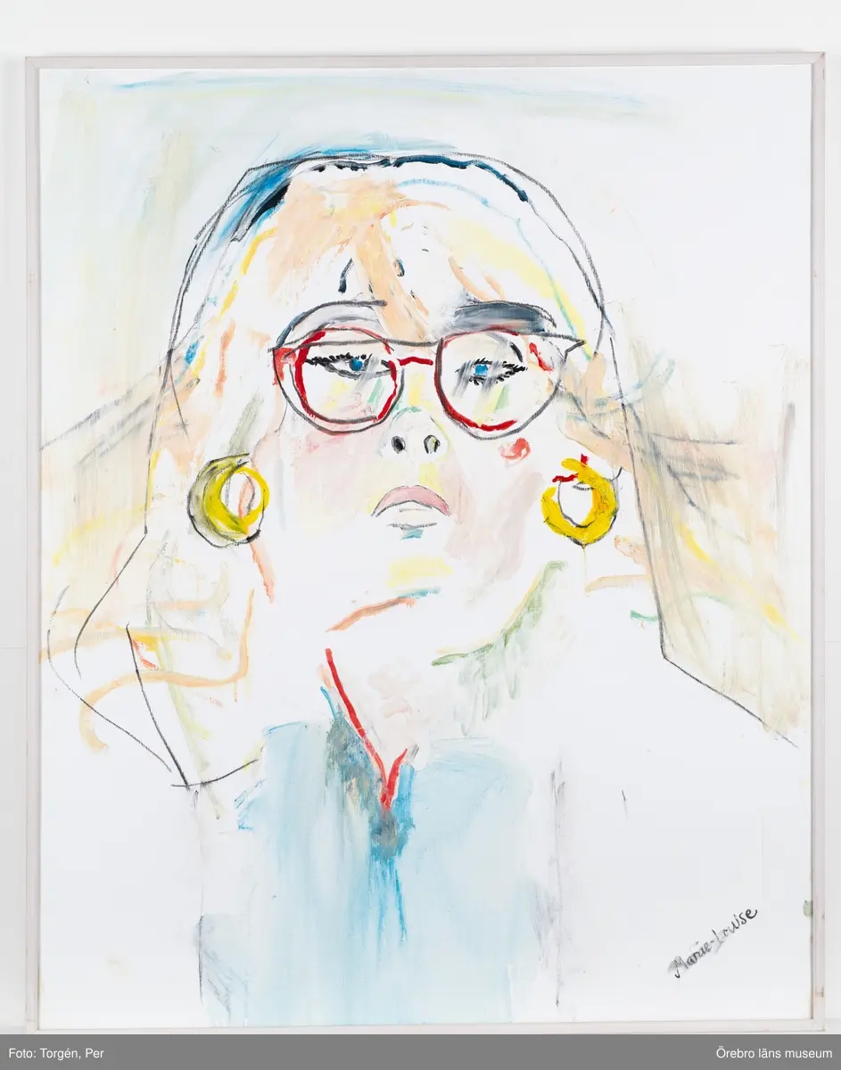 Marie-Louise de Geer-Bergenstråhle [OLJEMÅLNING] - Örebro läns museum ...