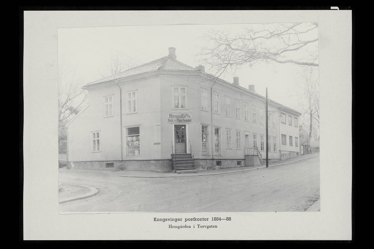 eksteriør, postkontor, 2200 Kongsvinger - Norges Postmuseum ...