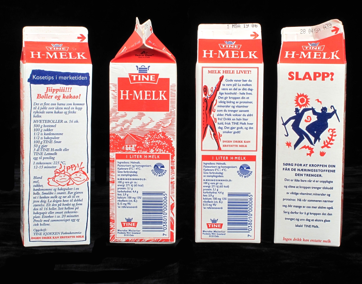 Drikkekartong for H-melk - Aust-Agder museum og arkiv – KUBEN ...