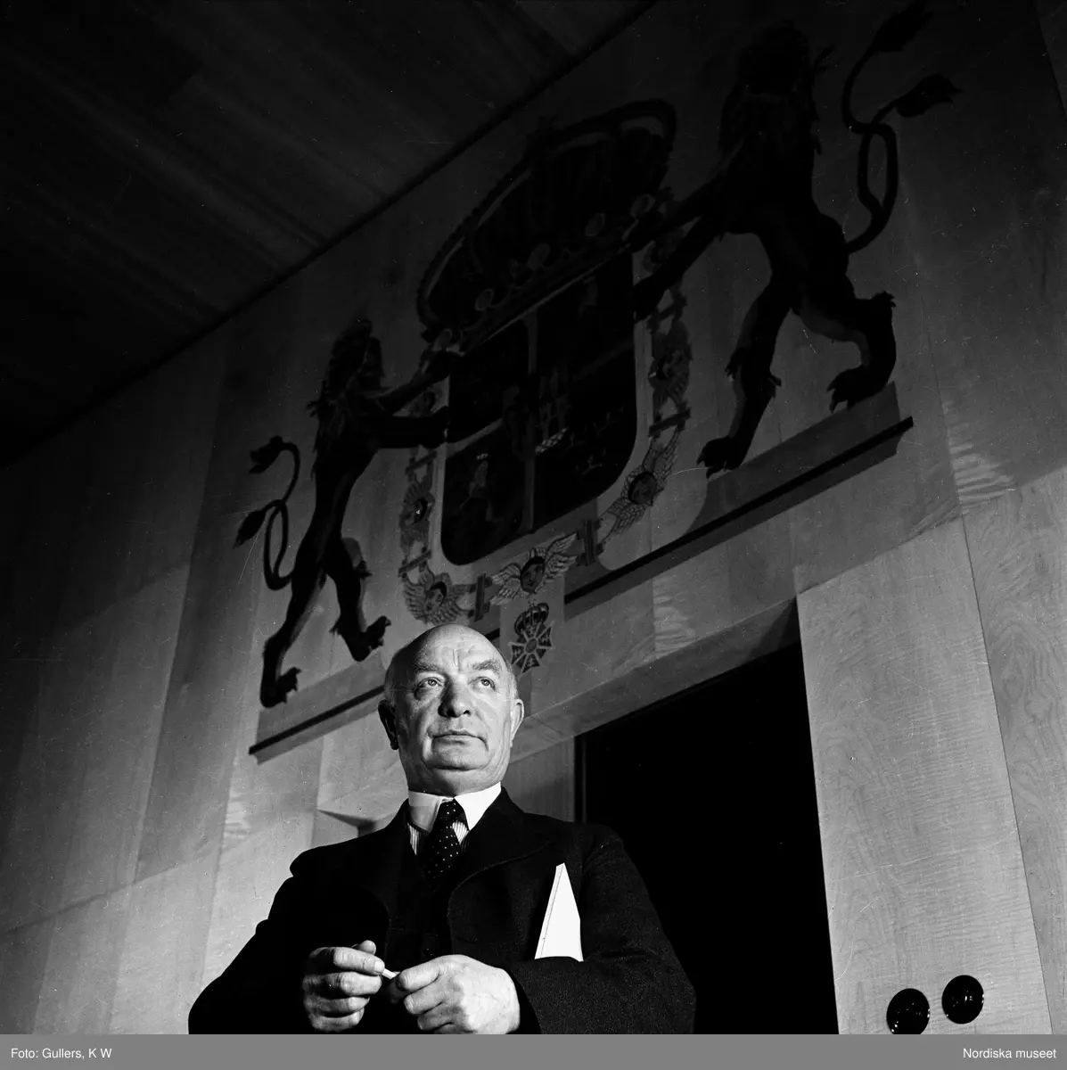 Per Albin Hansson (1885-1946), politiker, statsminister, under ...