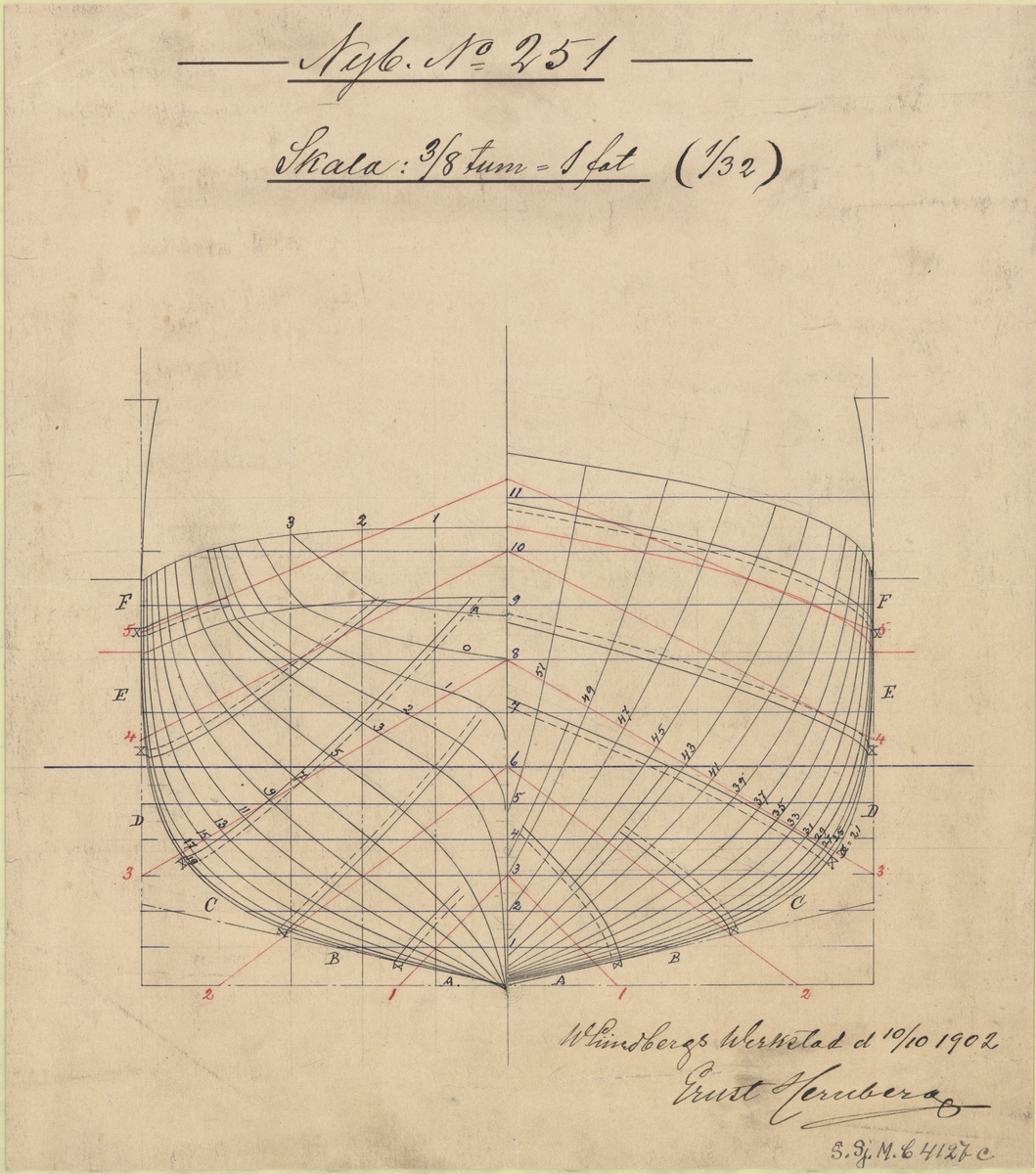 Ritning - Sjöhistoriska museet / DigitaltMuseum