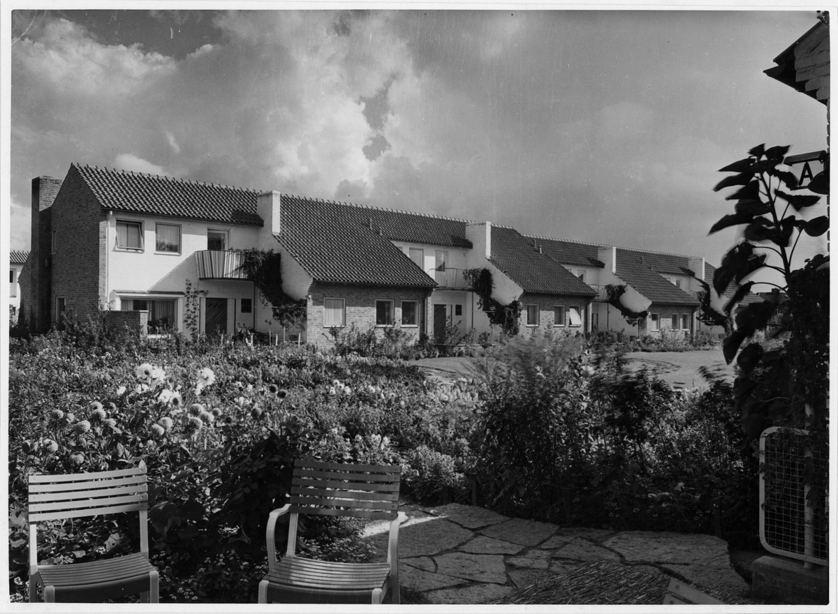 Friluftsstaden Radhus, exteriör - ArkDes / DigitaltMuseum