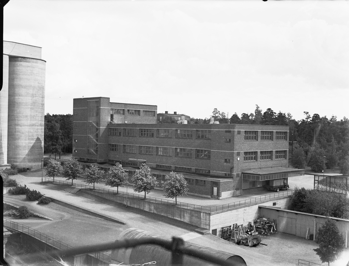 Industribyggnad, Kvarnholmen Exteriör - ArkDes / DigitaltMuseum