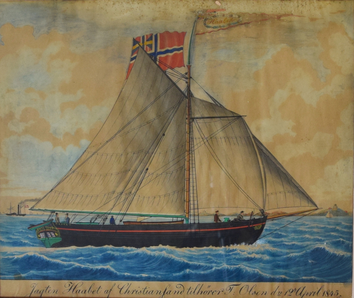 Haabet [Skutebilde] - Vest-Agder-museet / DigitaltMuseum