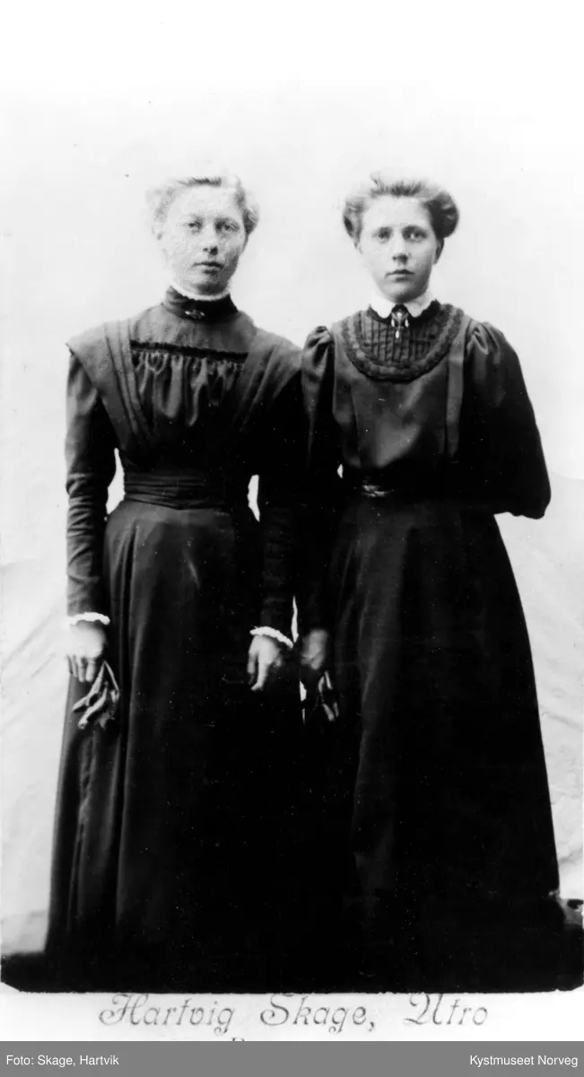 Inga Theodora og Andrea Andersen - Kystmuseet Norveg / DigitaltMuseum