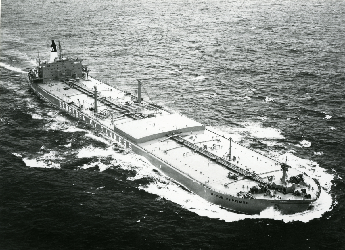 M/T 'Berge Septimus' (b.1974, Mitsui Zosen K.K., Chiba). - Norsk ...
